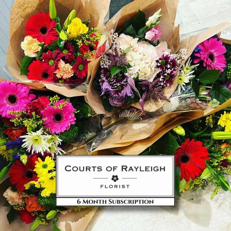 6mth Flower Subscription from Courts of Rayleigh - The Kitchen Draw