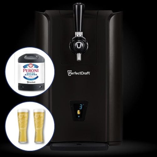 PerfectDraft Black with Peroni Keg - The Kitchen Draw